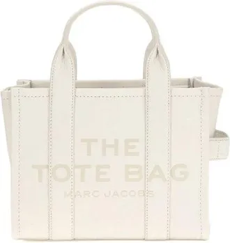 Marc Jacobs Womens Tote Bag White Cow Leather - Tote-Bags