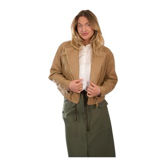 Luisa Cerano Damen, Jacken, Beige, MGr&ouml;&szlig;e