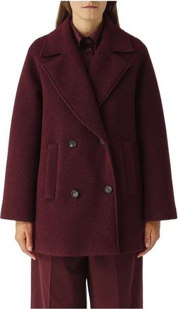 Maison Margiela Femme, Manteaux, Rouge, Taille: 40 FR Coat Donna MM