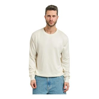 John Richmond Homme, Pulls, Blanc, Taille: L Ump26022Ma Maille Col Rond