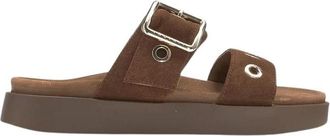 INUIKII Femme, Chaussures, Brun, Taille: 41 EU Tilda Buckle