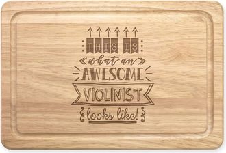 Gift Base This Is What an Awesome Geiger Sieht aus wie Rechteckig Holz Schneidebrett