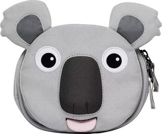 Affenzahn Lenkertasche mit Kletthalterung für Fahrrad, Tretroller und Laufrad Koala - Grau