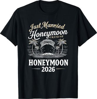 Honeymoon Flitterwochen-Kreuzfahrt f&uuml;r passende Paare 2026 T-Shirt