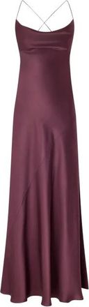 Pinko Pinko, Femme, Robes, Rouge, Taille: 36 FR Farro Dress