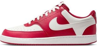 Nike Homme Court Vision Low Sneaker, Gym Red Summit White, 40.5 EU