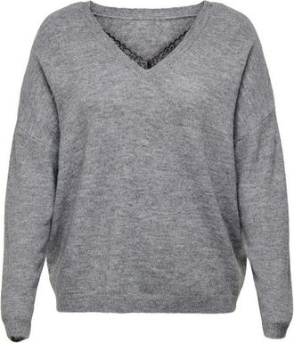 Only Carmakoma Strickpullover CARMANIFESTA LS REVERS.PULLOVER KNT BF