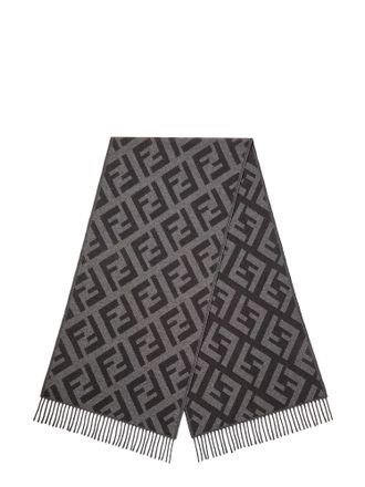 Fendi FF cashmere scarf - FENDI - gender_Man