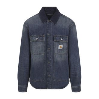 Carhartt Work in Progress Herren, Shirts, Blau, LGr&ouml;&szlig;e
