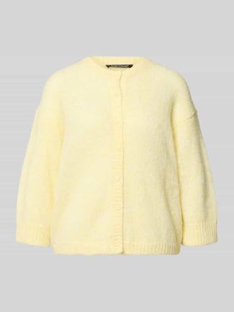 Luisa Cerano Cardigan mit Rundhalsausschnitt und Knopfleiste