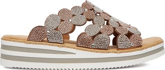 Rieker Pantoletten Rieker CEO-V02R8-90 Goldfarben