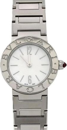 Bulgari Montre vintage doccasion - Femme - Pre-owned - Blanc - Taille: ONE Size