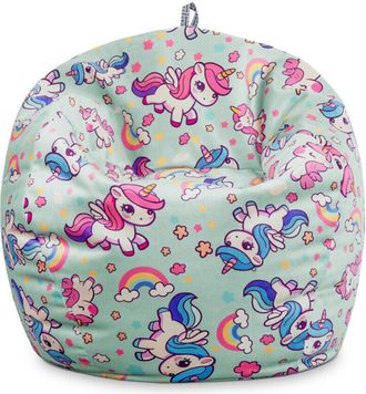 Happers Pouf Enfant Licorne Licorne