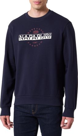 Napapijri Bander Sweatshirt Blue Marine, blau, L