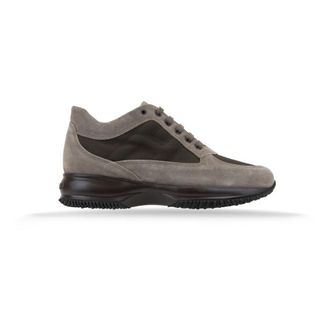 Hogan Wildleder Schn&uuml;rschuhe f&uuml;r Damen - - Shoes - Damen - Grau - 36 1/2 EU