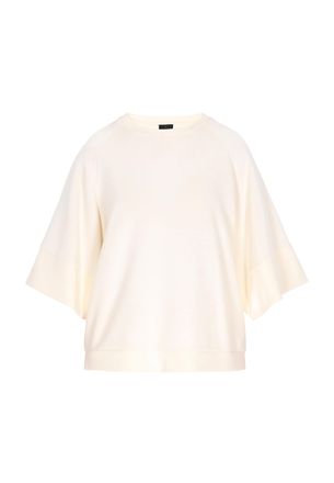 Dreimaster Dreimaster Sweatshirt Frauen cremefarben