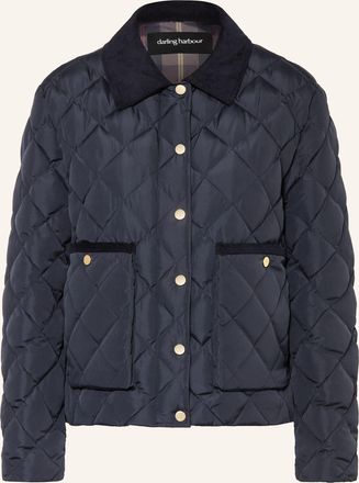 Darling Harbour Darling Harbour Steppjacke blau