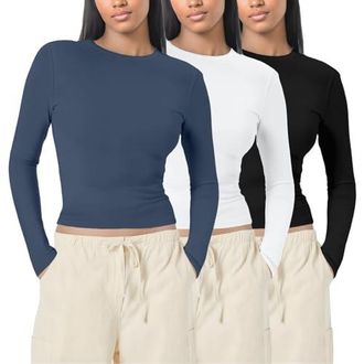 Generic T-shirt d&eacute;t&eacute; pour femme, t-shirt &agrave; manches courtes, chemisier d&eacute;contract&eacute; ample, t-shirt de sport, t-shirt de baseball, t-shirt d&eacute;contract&eacute;, haut pour