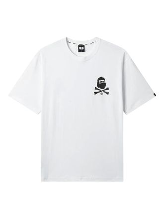 Fingercroxx t-shirt en coton - Blanc
