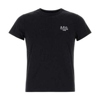 A.P.C. Baumwoll-T-Shirt - - Tops - Damen - Schwarzk - L
