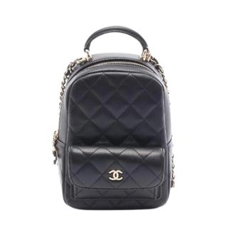 Chanel Pre-owned Matelasse Leder Rucksack - - Pre-owned - Damen - Schwarzk - ONE SIZE