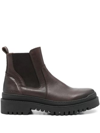 Marc O'Polo round-toe boots - Marron