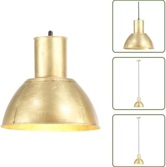 vidaXL Lampe suspendue 25 w Laiton Rond 28,5 cm E27 - Lampe Suspendue - Lampes Suspendues - Lampe - Lampes
