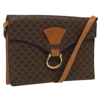 Celine Pre-owned Cuir sacs-celine - Femme - Pre-owned - Brun - Taille: ONE Size