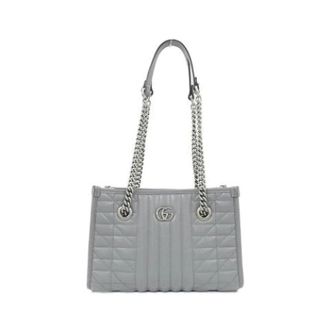 Gucci Sac bandouli&egrave;re vintage Pre-owned - Femme - Pre-owned - Gris - Taille: ONE Size