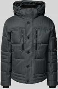 Tom Tailor Regular Fit Steppjacke mit abnehmbarer Kapuze