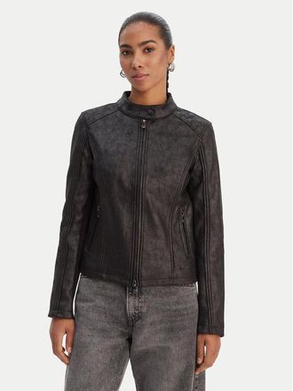 Desigual &Uuml;bergangsjacke 26SWEW10 Schwarz Regular Fit