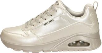 Skechers Femme, Chaussures, Beige, Taille: 38 EU Uno - Galactic Gal