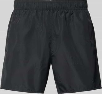 HUGO BOSS Badehose mit Allover-Muster Modell TONAL_LOGO