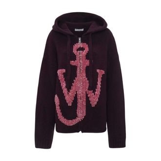 J.W.Anderson Damen, Sweatshirts & Hoodies, Lila, SGröße