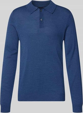 Christian Berg Regular Fit Poloshirt aus Woll-Mix