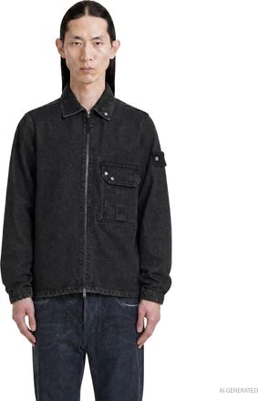 Stone Island 1200002 Denim Overshirt