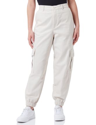 Jack & Jones JACK & JONES Damen Jjxx Jxholly Rlx Cargo Hw Pant Noos Pants, Moonbeam, M