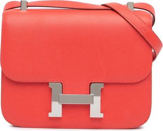 Hermès Hobo Bags - Epsom Constance 24 - Gr. unisize - in Orange - für Damen