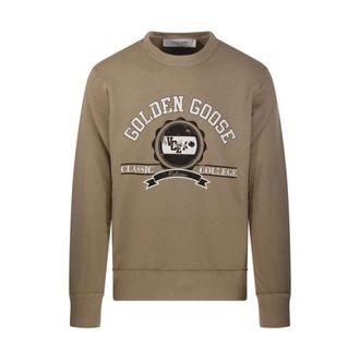 Golden Goose Herren, Sweatshirts & Hoodies, Beige, LGr&ouml;&szlig;e