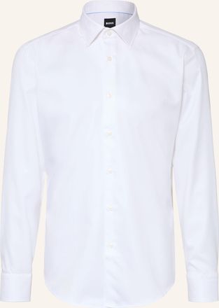 HUGO BOSS Hemd Joe Regular Fit weiss