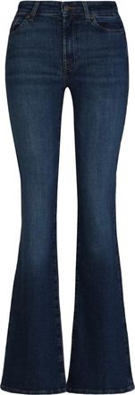 7 For All Mankind Femme, Jeans, Bleu, Taille: W30 Jean Bootcut Taille Moyenne