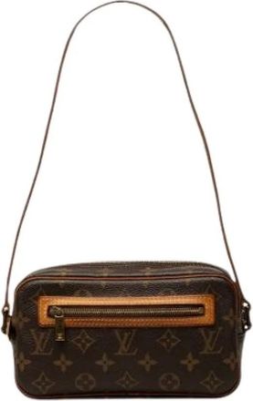 Louis Vuitton Sac bandouli&egrave;re vintage Pre-owned Monogram - Femme - Pre-owned - Brun - Taille: ONE Size