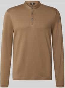 Cinque Longsleeve mit Knopfleiste Modell BADO