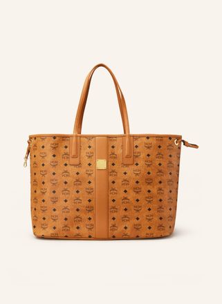 MCM Mcm Shopper Liz Vi Um Wenden Mit Pouch braun