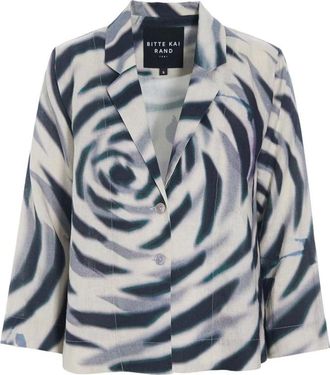 Bitte Kai Rand Femme, Vestes, Multicolore, Taille: 42 FR Veste trap&egrave;ze Harukaze