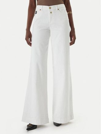 Versace Jeans Couture Jeans 80HAB561 CEWCA Wei&szlig; Wide Leg