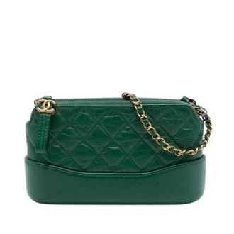 Chanel Pre-owned Vintage Crossbody Bag - - Pre-owned - Damen - Gr&uuml;n - ONE SIZE