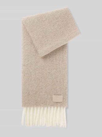 HUGO BOSS Schal mit Label Patch