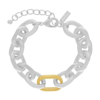 Dansk Copenhagen Bracelet jonc court Tula In:store 2 tons - Femme - Accessoires - Gris - Taille: ONE Size