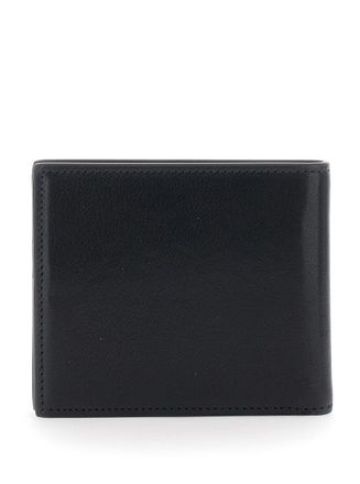 Dolce & Gabbana Mens Bi-Fold Wallet Black Leather Calf